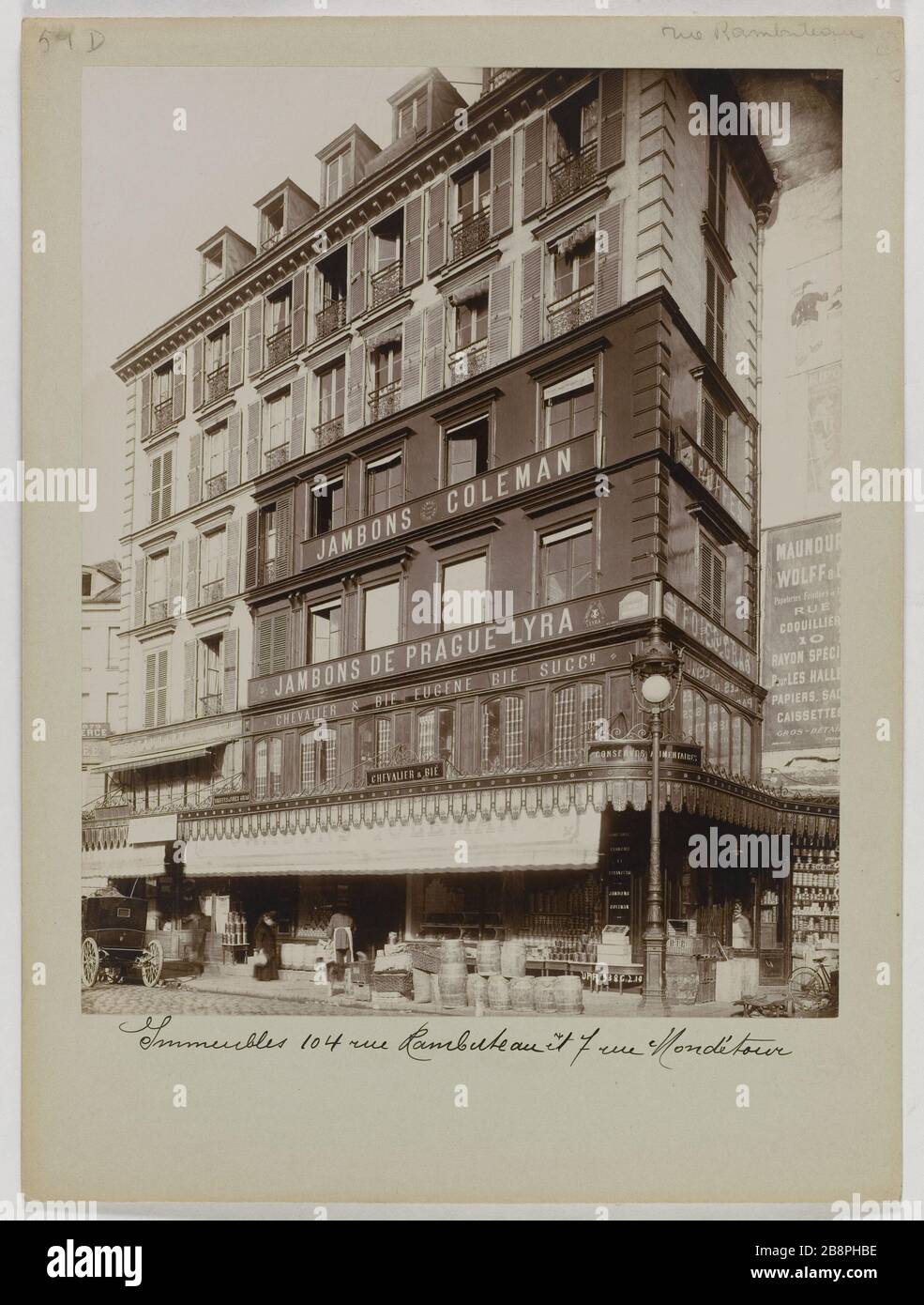 104 rue rambuteau hi-res stock photography and images - Alamy