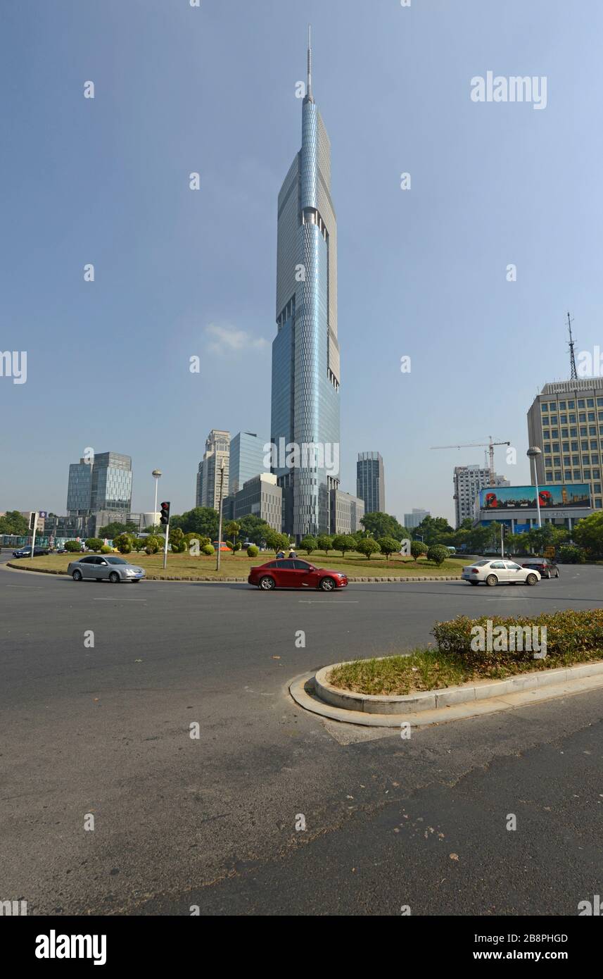 The Zigong tower, one of the tallest buildings in the world, by the ...
