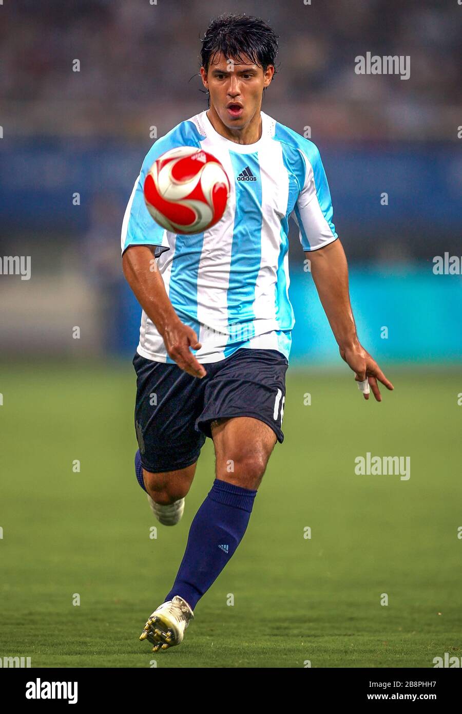Chasing the ball Stock Photo - Alamy