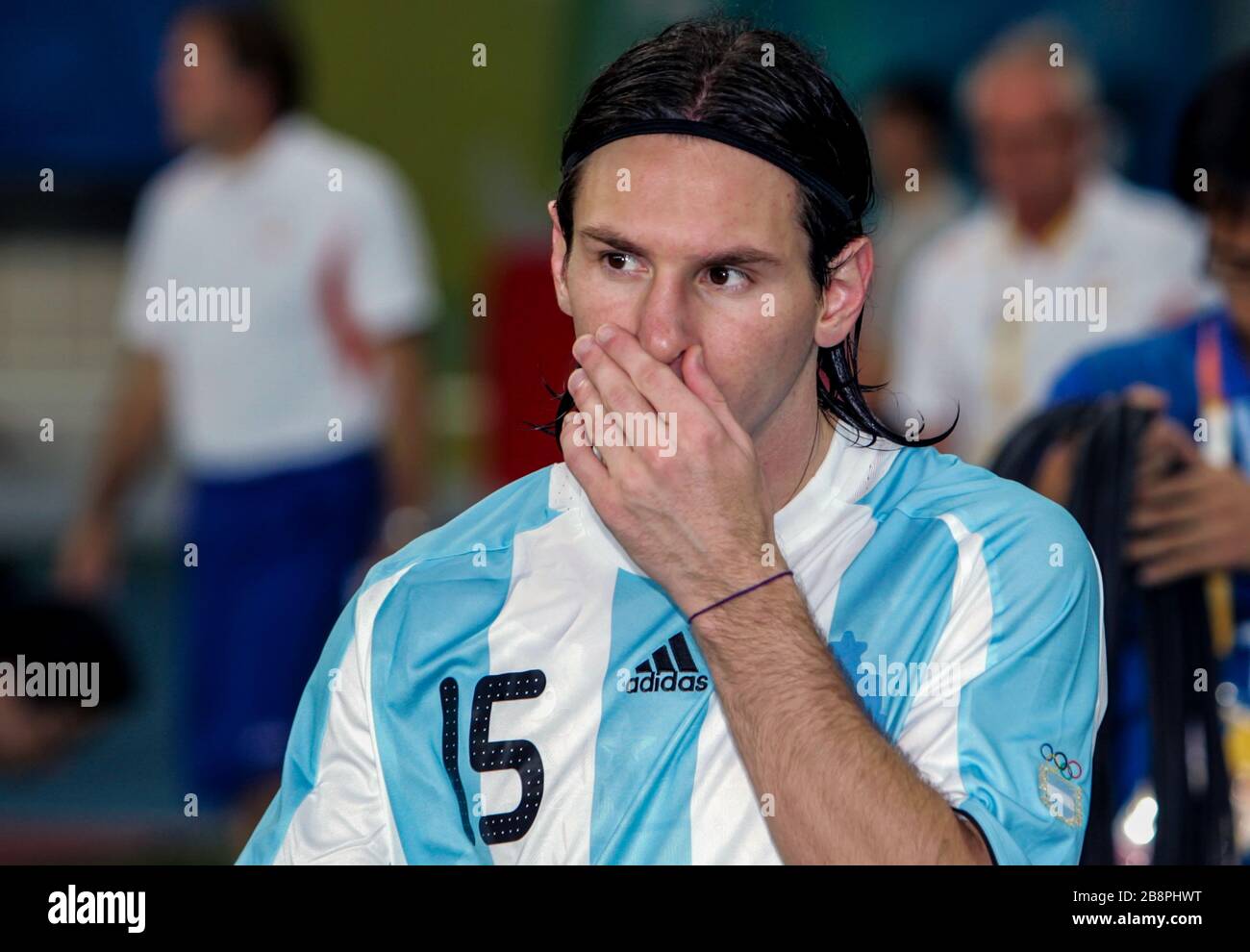 Lionel messi barcelona 2008 hi-res stock photography and images - Alamy