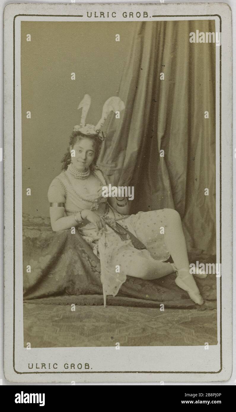 Portrait of Pierson (actress) Portrait de Pierson, actrice. Carte de ...