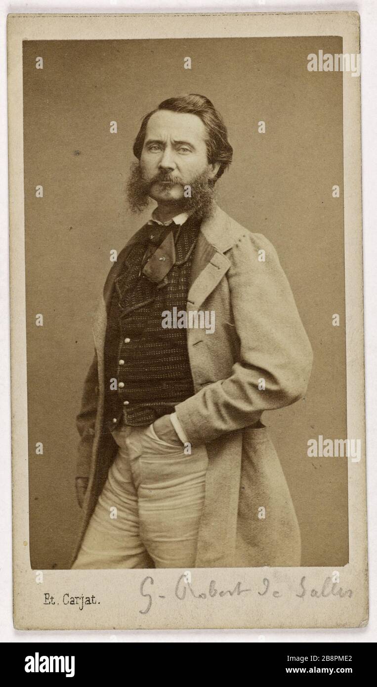 Portrait of Robert Hall and Robert G. Hall, (journalist) Carjat & Cie ...