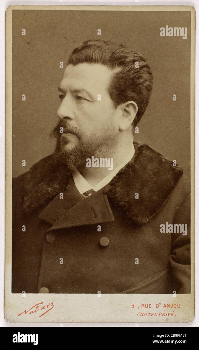 Portrait of Solomon, opera singer Portrait de Salomon, chanteur lyrique ...