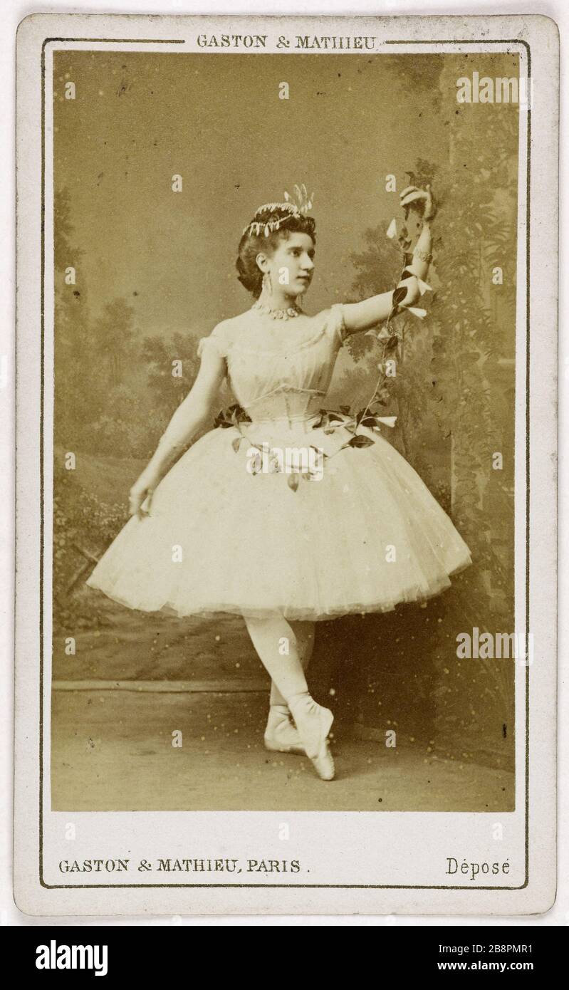 Portrait of Rita Sangalli (1849-1909), (dancer) Gaston & Mathieu ...