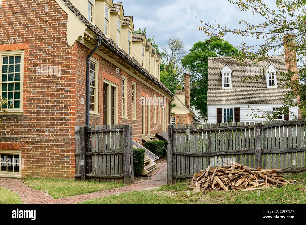 Weatherburn's Tavern backyard Stock Photo - Alamy