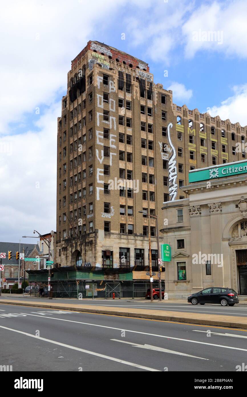 The Beury Building aka "Boner Forever building", 3701 N Broad St ...
