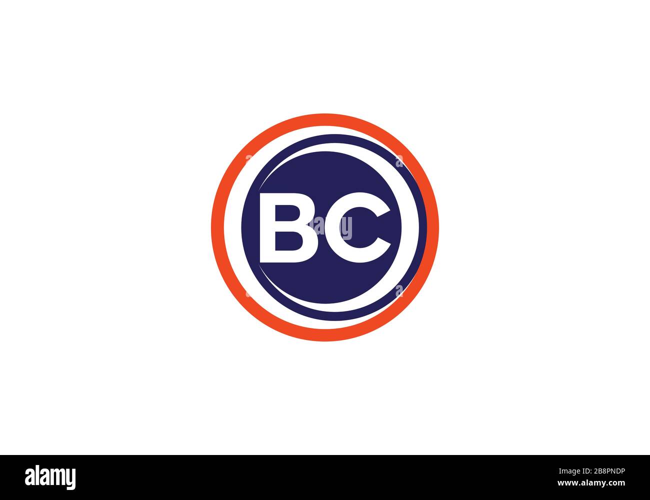 B C, BC Initial Letter Logo design vector template, Graphic Alphabet ...