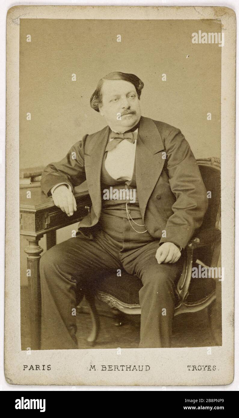 Portrait of Leon Say, (1826-1896), (economist, politician, mayor of ...