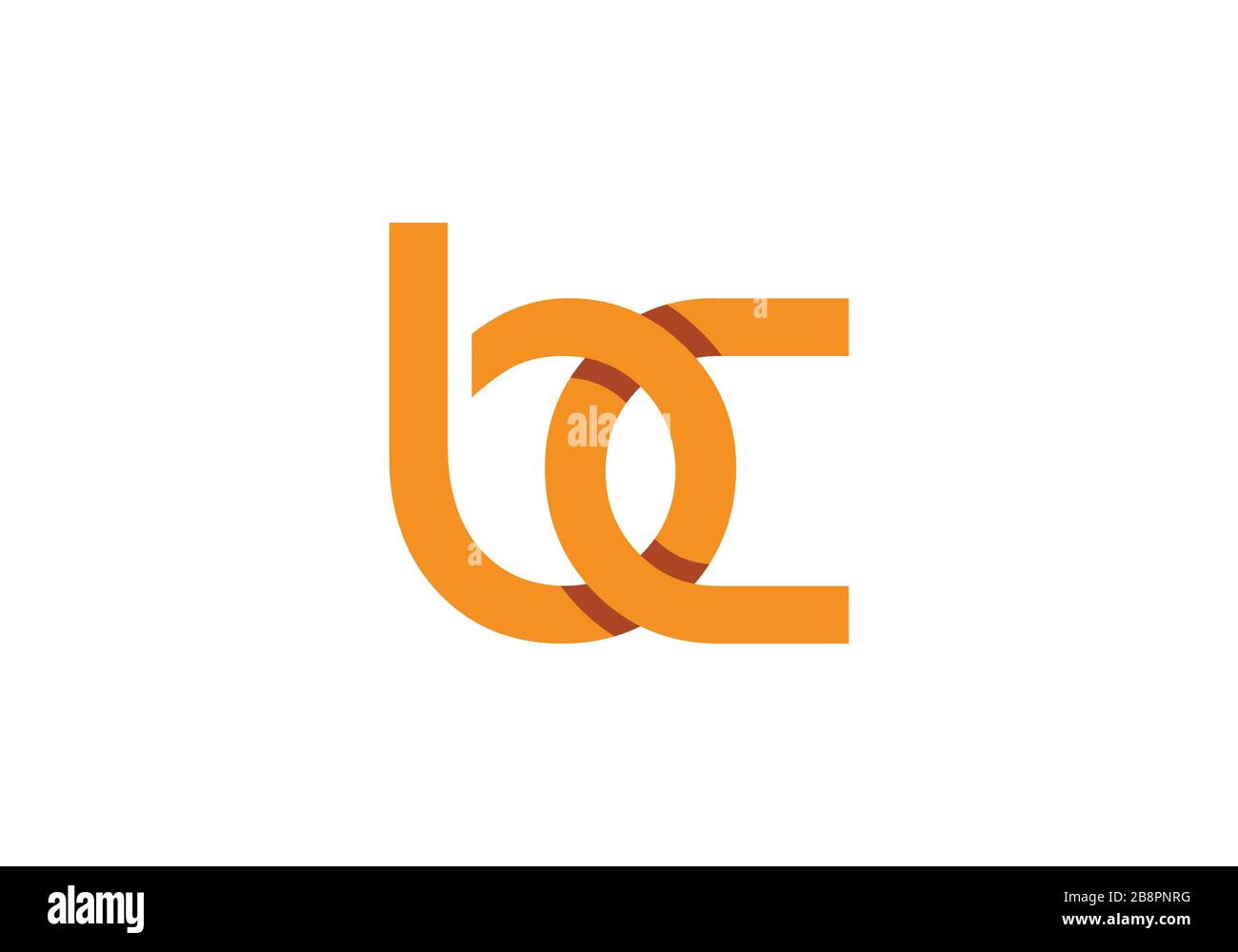 B C, BC Initial Letter Logo design vector template, Graphic Alphabet ...