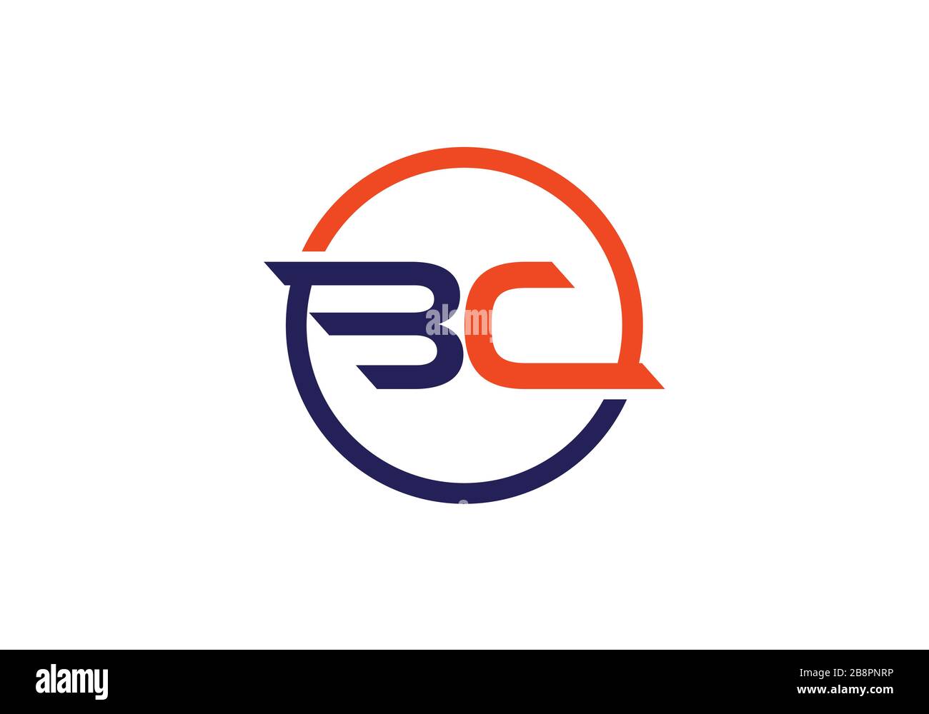 B C, BC Initial Letter Logo design vector template, Graphic Alphabet ...