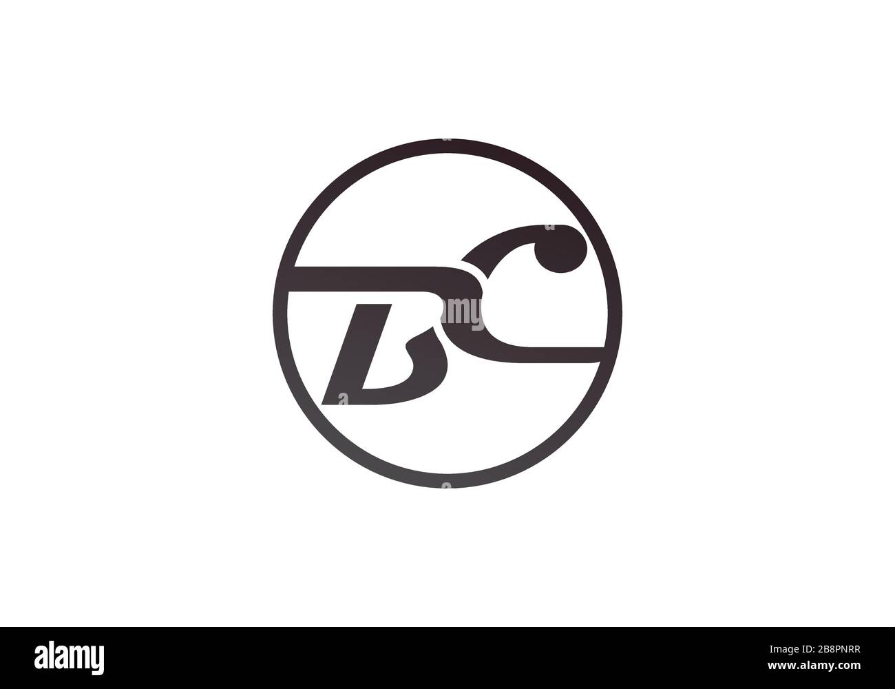 B C, BC Initial Letter Logo design vector template, Graphic Alphabet ...