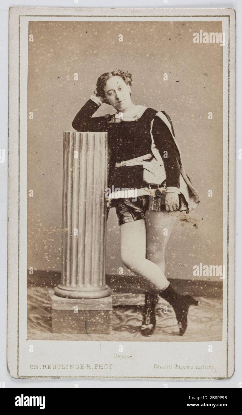 Judith Portrait of Sylvia, a dancer at the Opera. Portrait de Judith ...