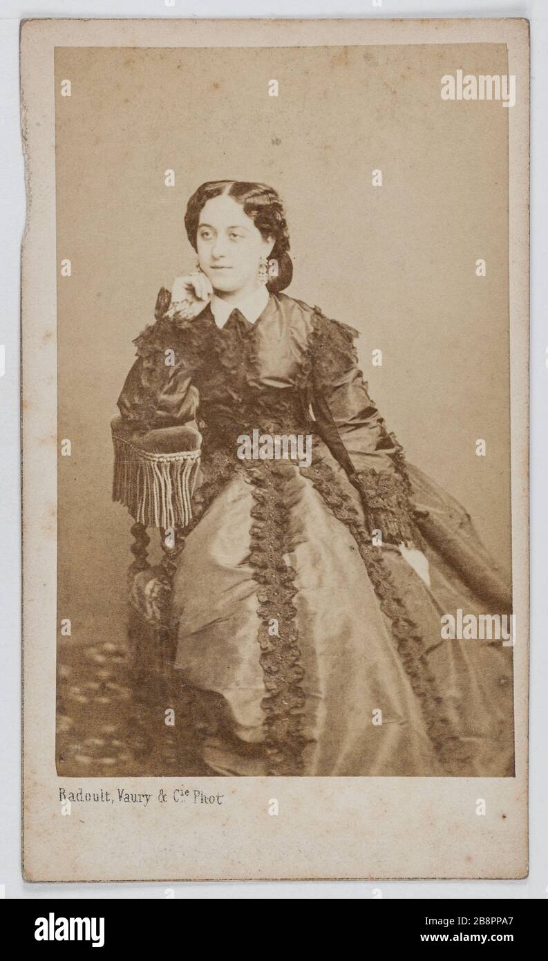 Judith Portrait of Sylvia, a dancer at the Opera. Radoult, Vaury & Cie ...