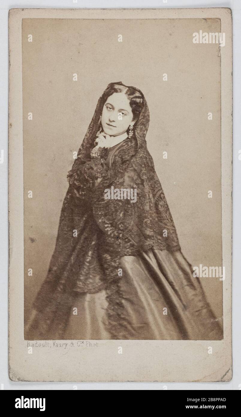 Judith Portrait of Sylvia, a dancer at the Opera. Radoult, Vaury & Cie ...