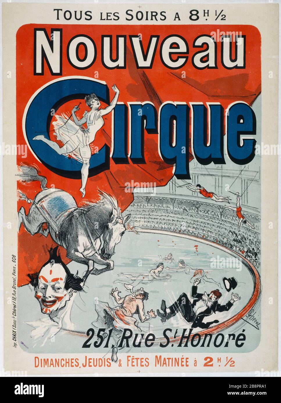 Affiche De Cirque Cirque Et Saltimbanques : En Habits De Lumière