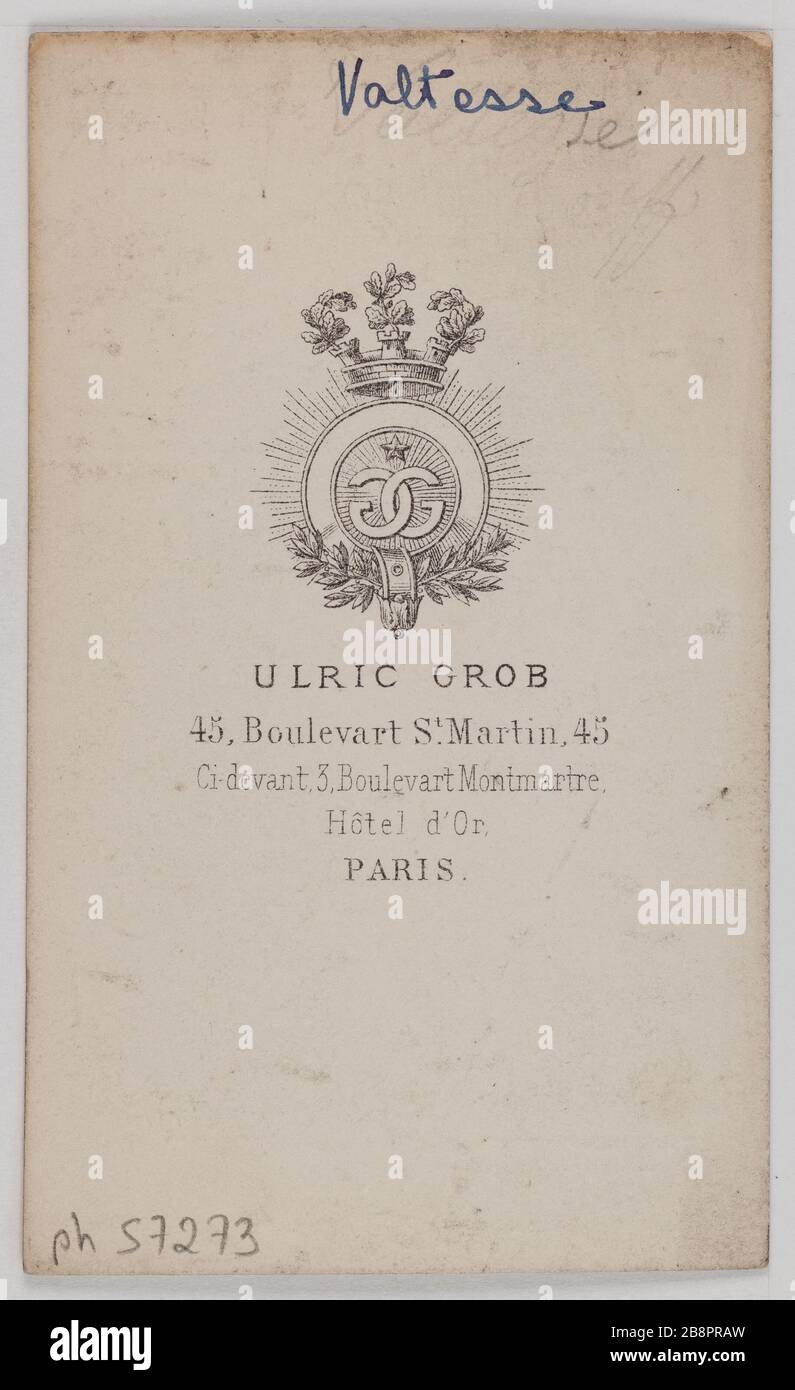 Vertical Lucy Emilie La Bigne (1848-1910), called Valtesse La Bigne ...