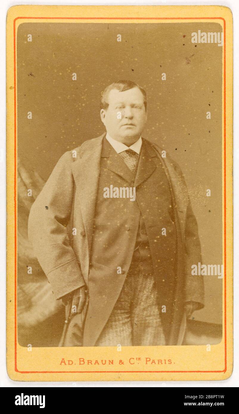 Portrait of Charles Jean Joseph Thiron, (1830-1891), (actor) Portrait ...