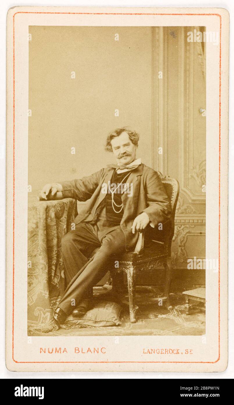 Portrait of Timothy Trimm or Trim Portrait de Trimm ou Trim Timothée ...