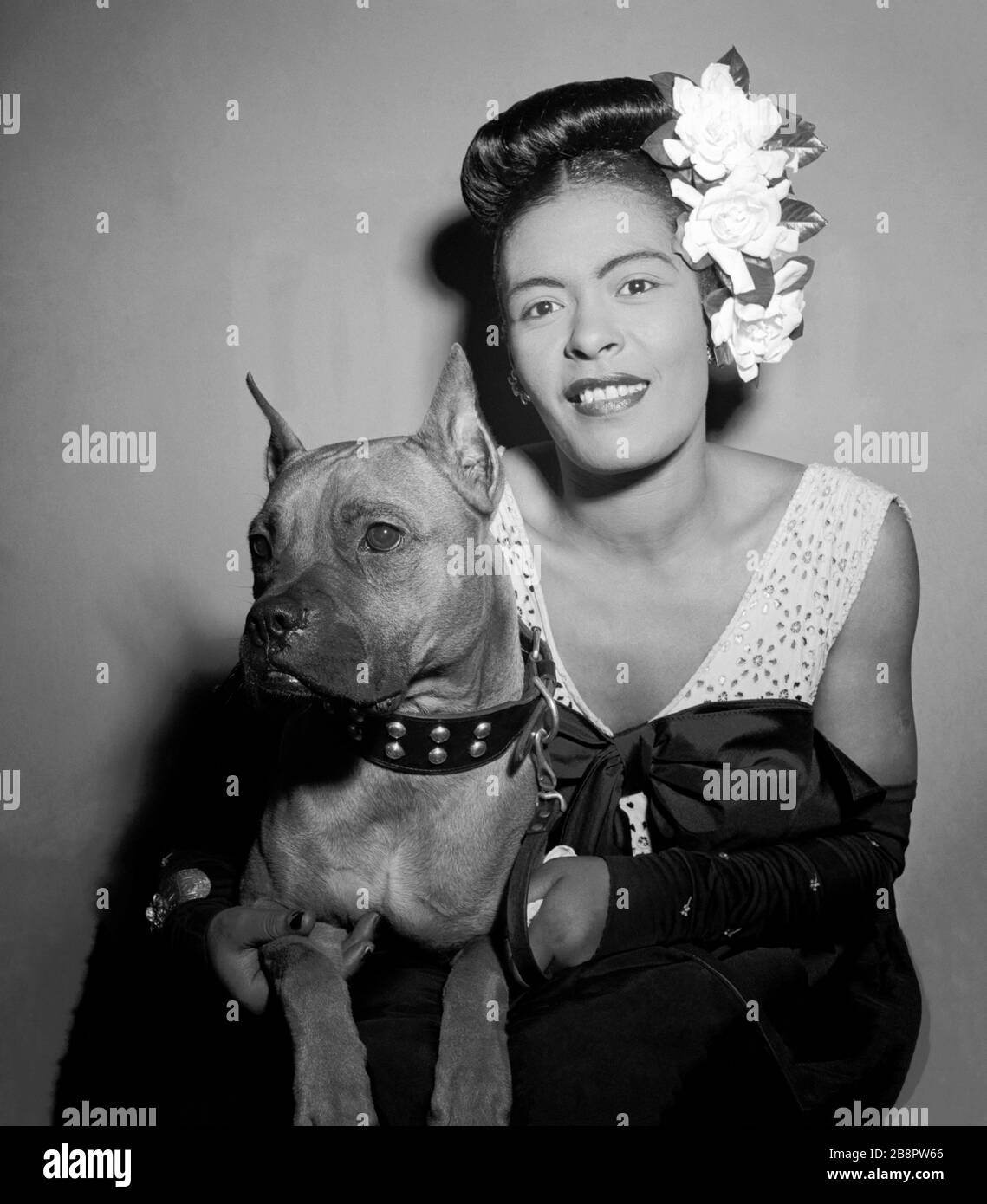 NEW YORK, NY - FEBRUARY, 1947: American jazz singer Billie Holiday ...