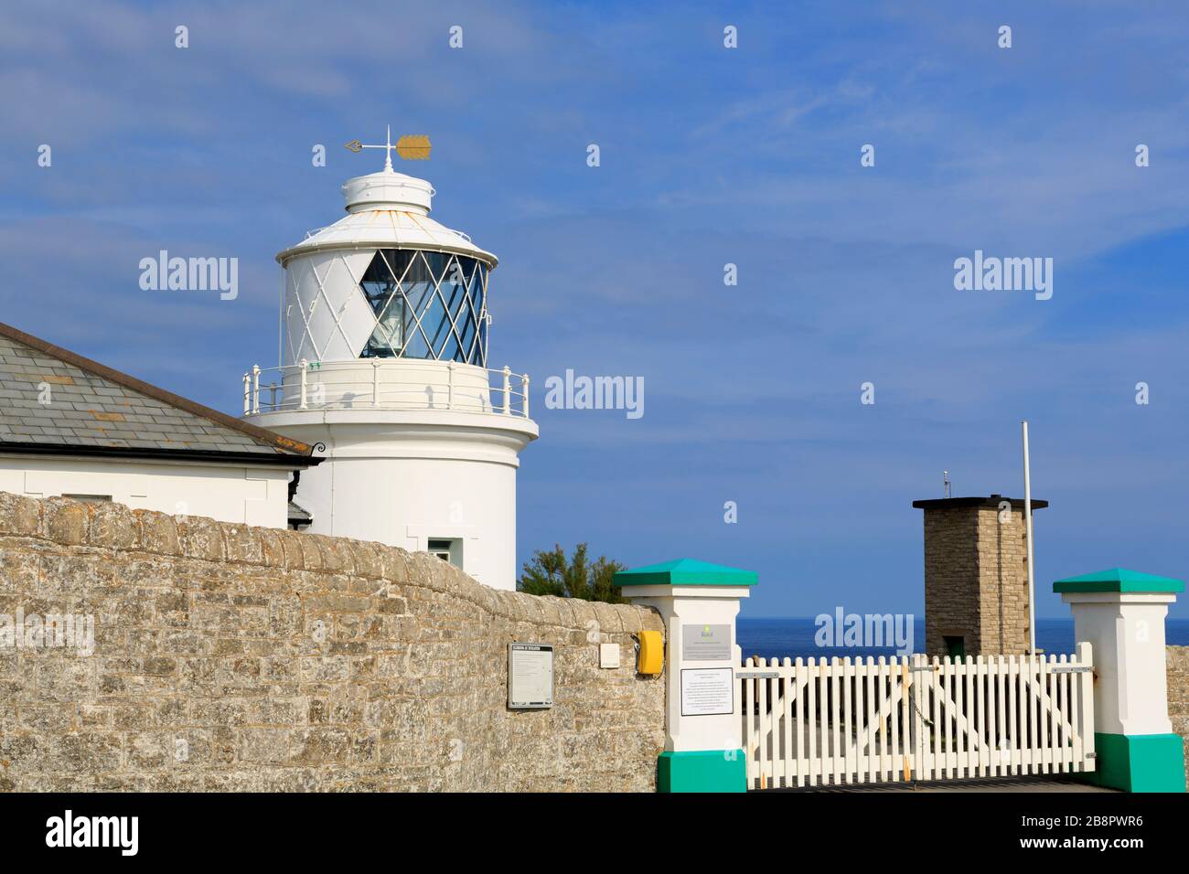 Anvil point lighthouse dorset hi-res stock photography and images - Alamy