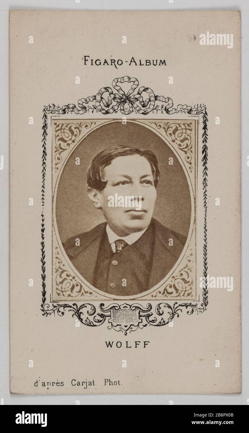 Portrait of albert wolff hi-res stock photography and images - Alamy