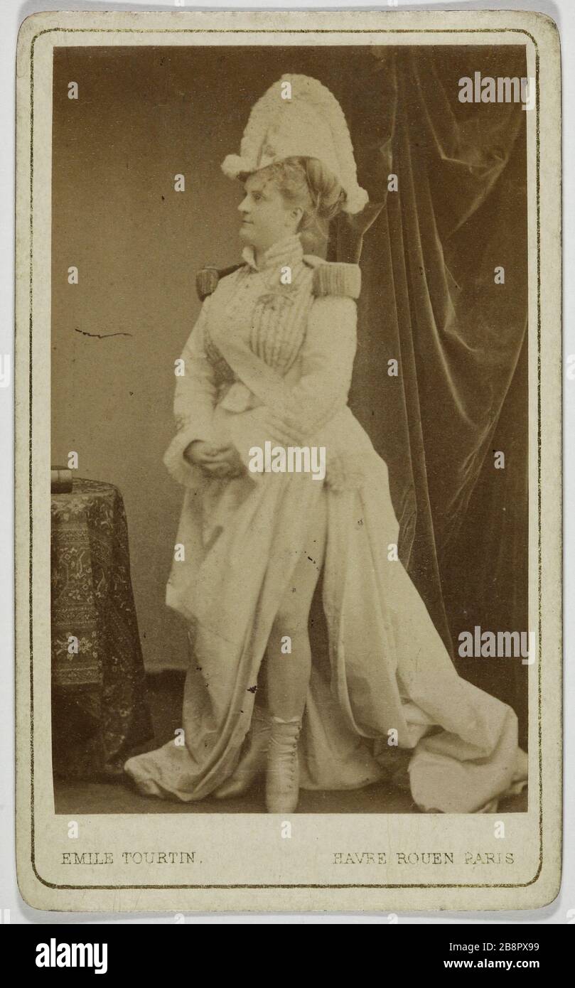 Portrait of Alice, (actress) Portrait d'Alice, actrice. Carte de visite ...