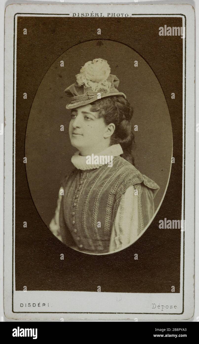 Portrait of Alby (actress) André Adolphe Eugène Disdéri (1819-1889 ...