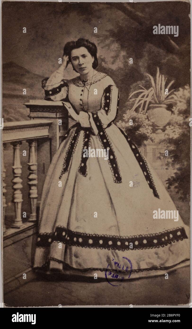 Portrait of Désirée Artôt (born Montagney Padilla wife), (1835-1907 ...