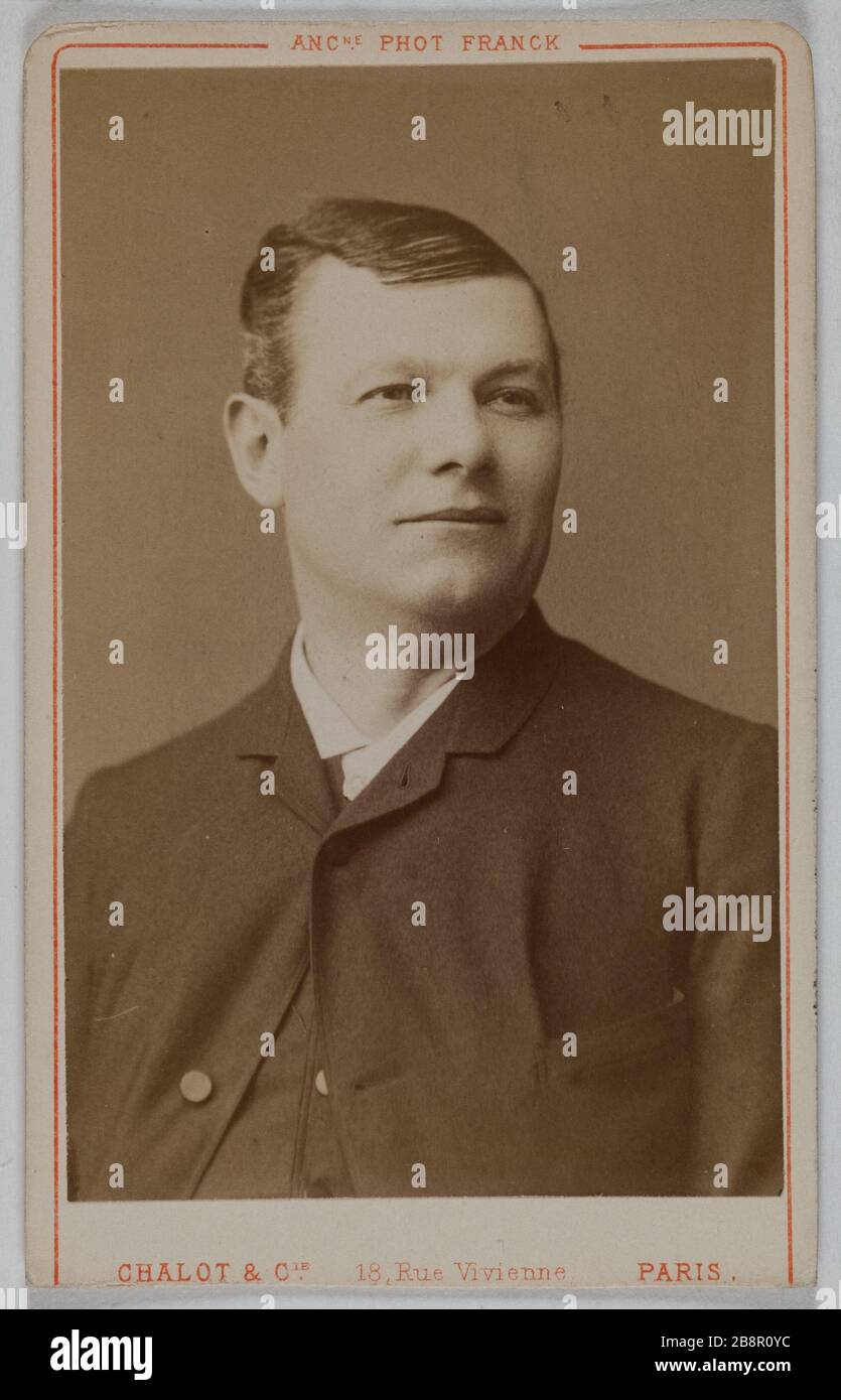 Portrait of Louis Boucené said Baron (1838-1920), (actor) Chalot & Cie ...
