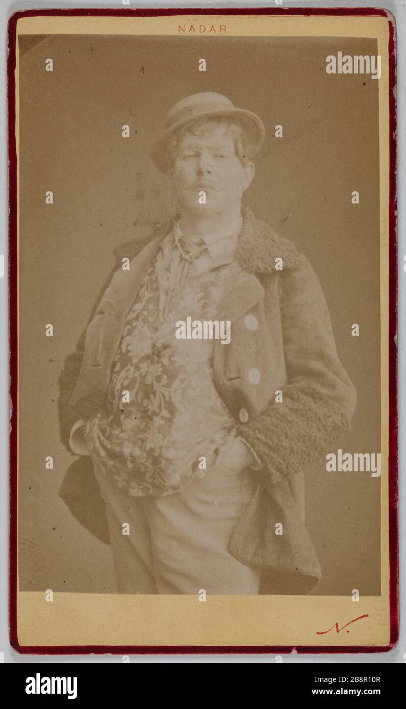 Portrait of Louis BOUCHENE said Baron (1838-1920), (actor) Nadar ...