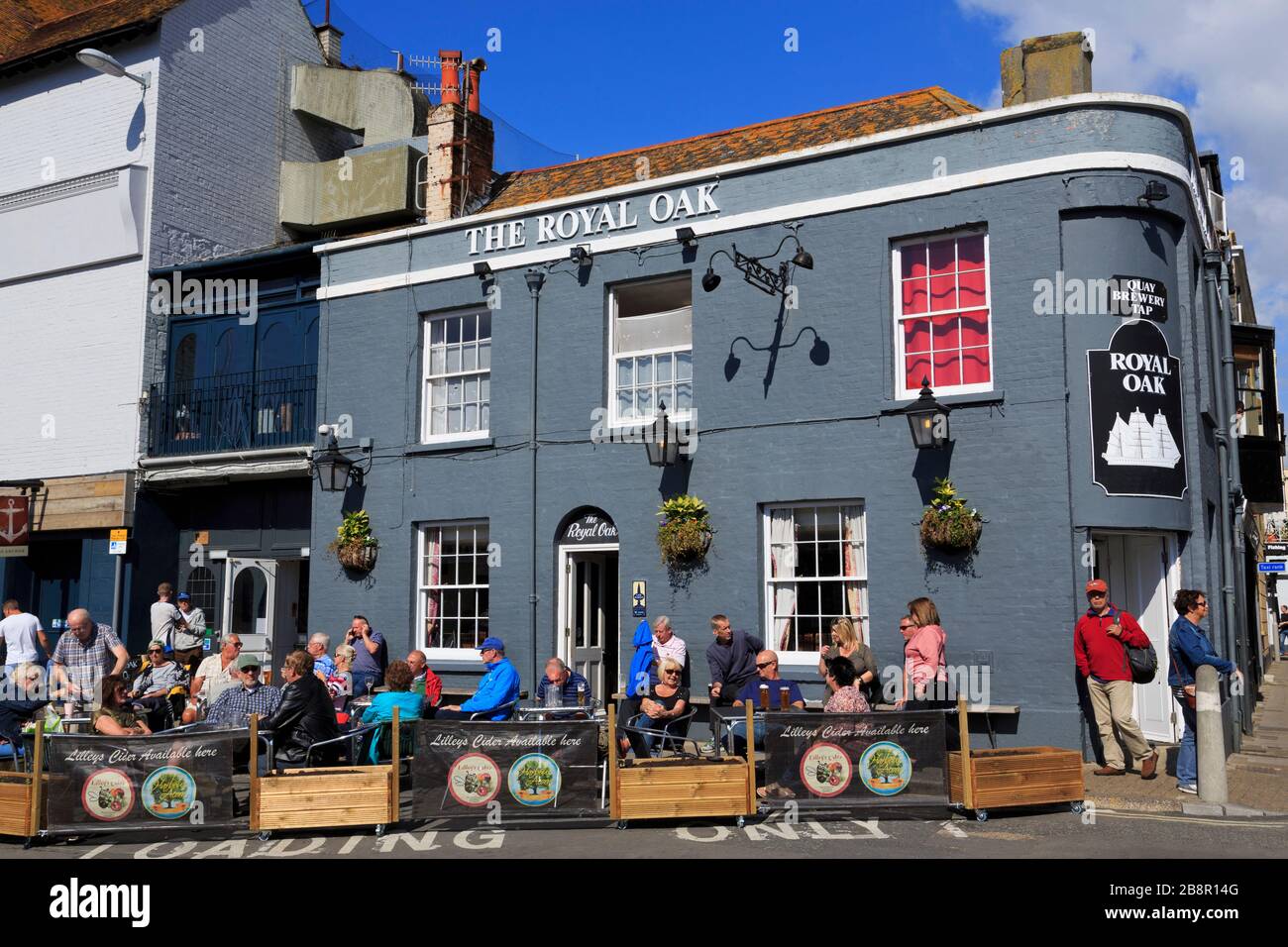 The Royal Oak, Custom House Quay, Weymouth, Dorset, England, United ...