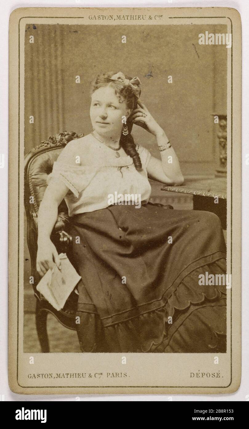 Portrait of Bianca (dancer at the Alcazar) Portrait de Bianca, danseuse ...