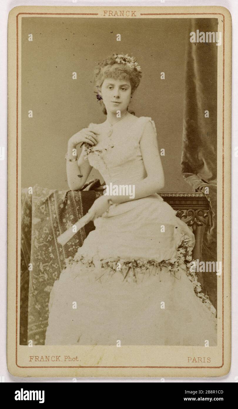 Portrait of Alice Biot (dancer at the Opera, 2nd quadrille) Franck ...