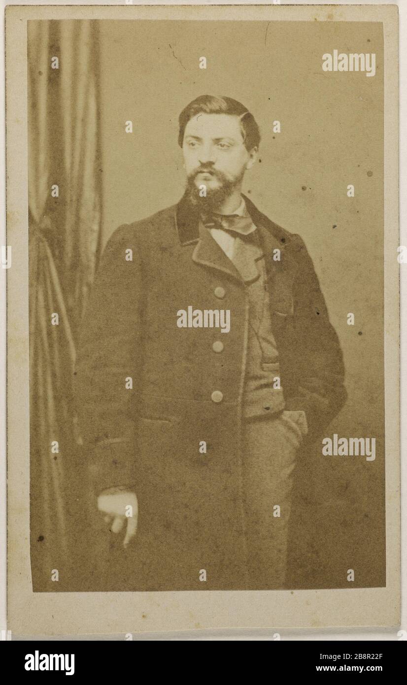 Portrait of Bernard Joseph Ferdinand (actor) Hubert Baudon. Portrait de ...