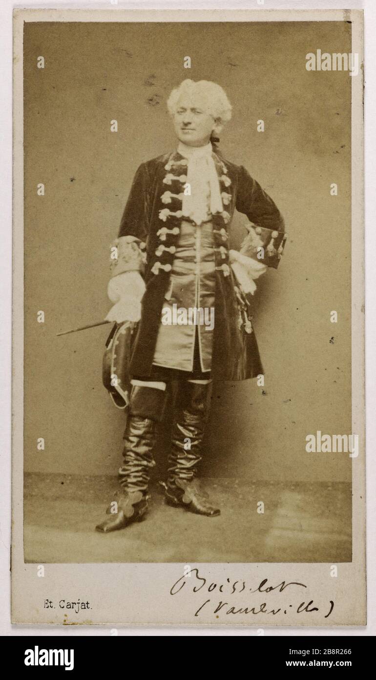 Portrait of Louis Paulin Boisselot (1829-), (actor) Carjat & Cie ...