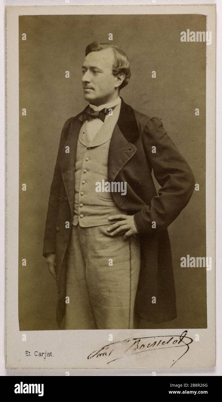 Portrait of Louis Paulin Boisselot (1829-), (actor) Carjat & Cie ...