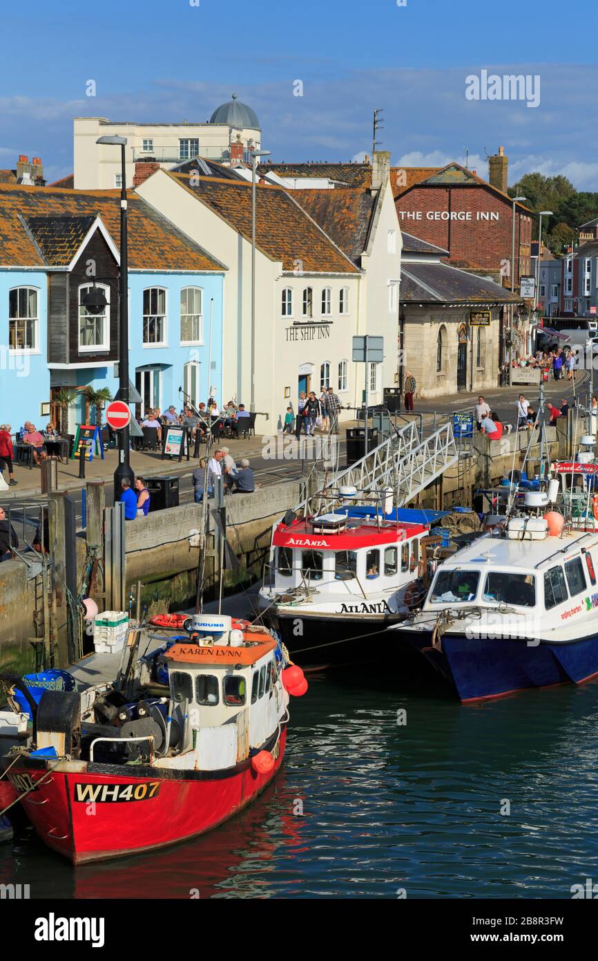 The Ship Inn Pub, Weymouth, Dorset, England, United Kingdom Stock Photo ...