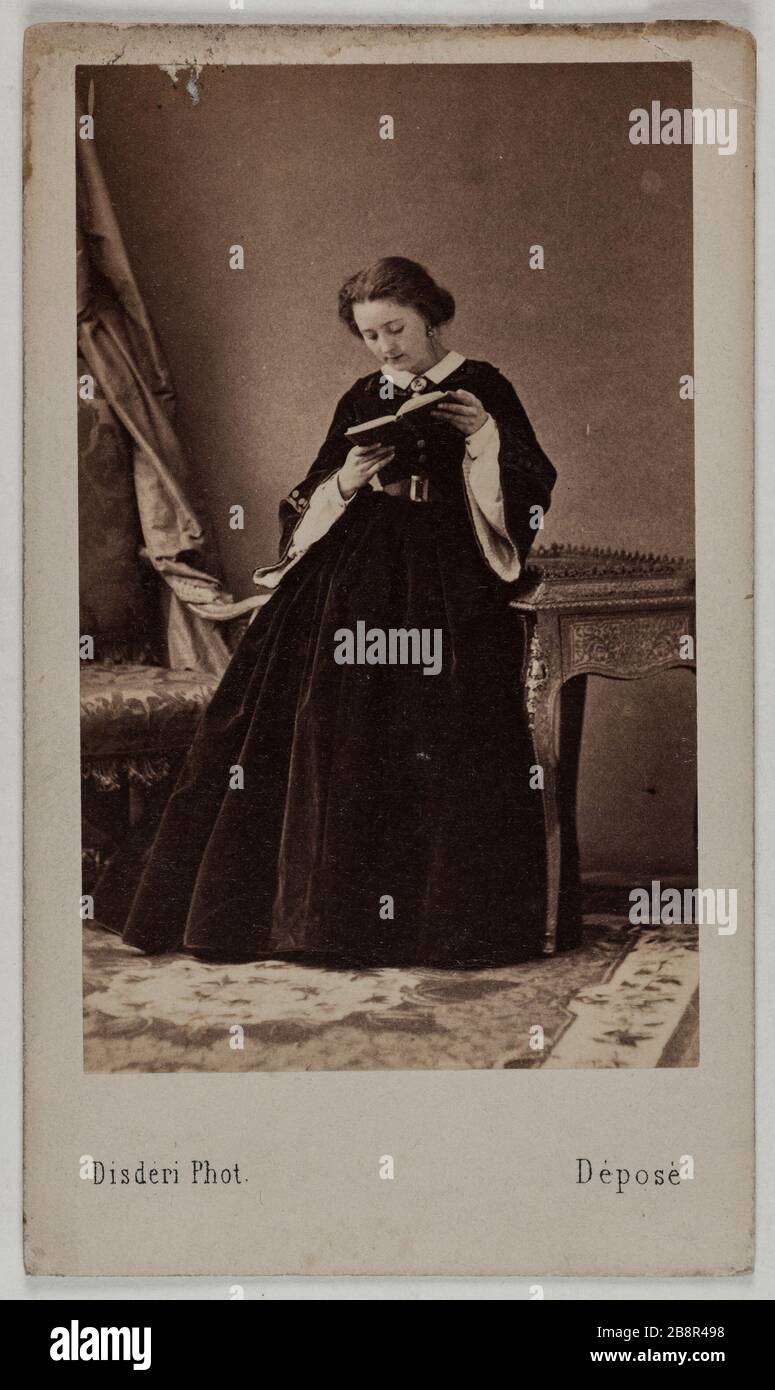 Portrait of Deschamps Rose (born Celeste Rose Beauregard) (1845 ...