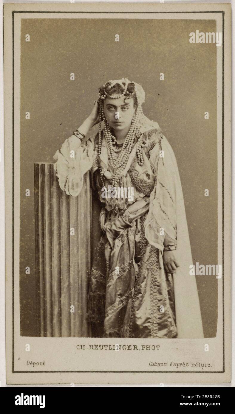 Portrait of Deborah (actress Gaiety Theater) Portrait de Deborah ...