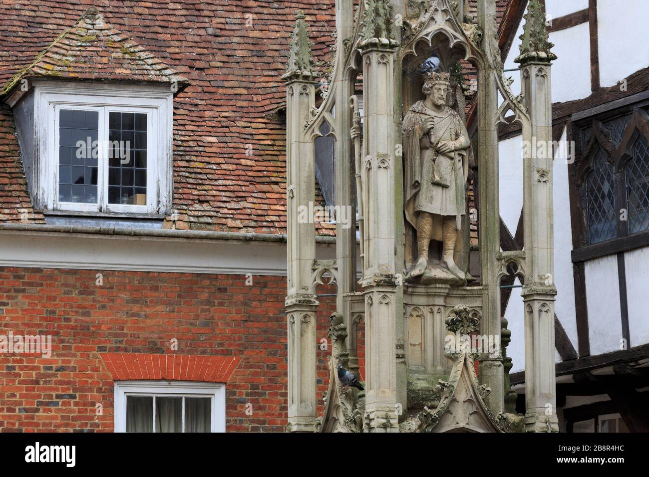 Buttercross, Winchester, Hampshire, England, United Kingdom Stock Photo ...