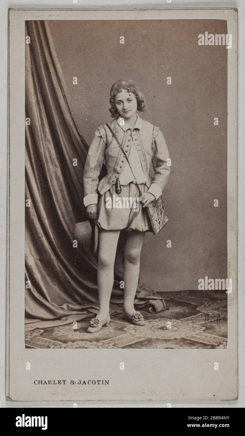 Portrait of Desmonts Caroline Alexandrine (born Saint Albin) (actress ...