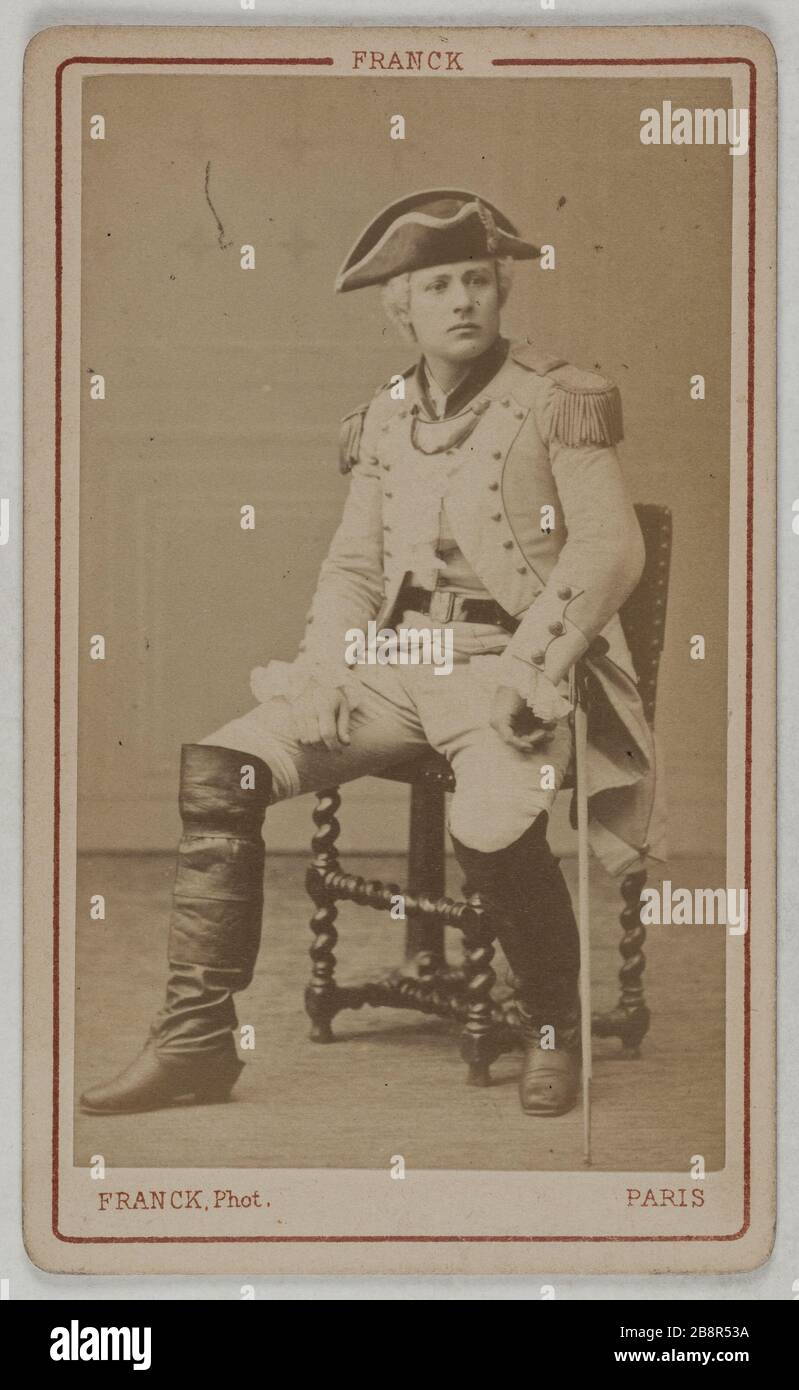 Portrait of Didier Rene (actor) Portrait de Didier René, (acteur ...