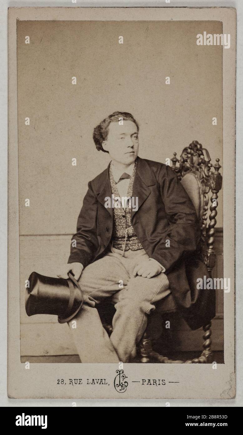 Portrait of Louis Diemer, (1843-1919), (pianist, composer) Léon ...