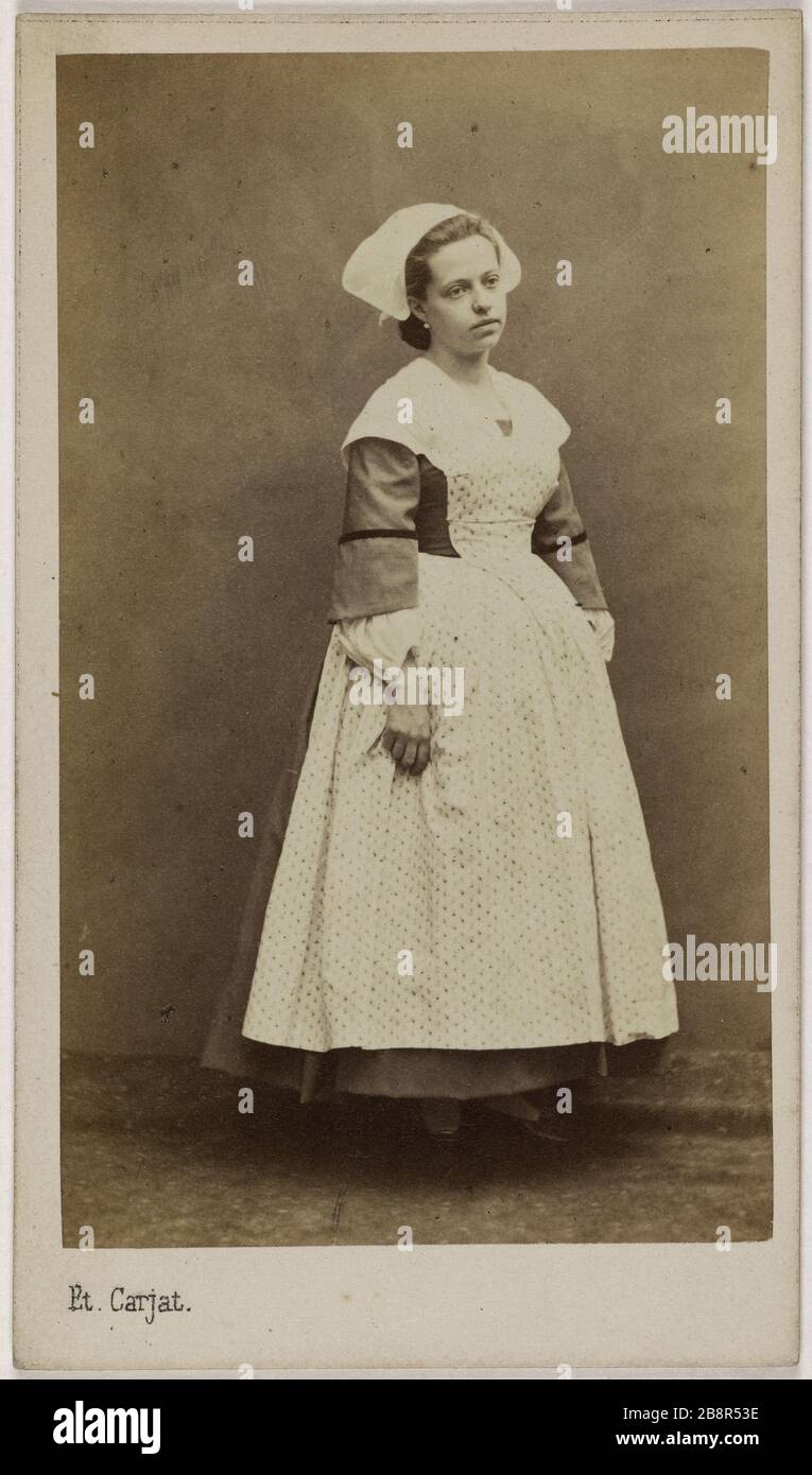 Portrait of Marie Delaporte 1838-, actress Portrait de Marie Delaporte ...