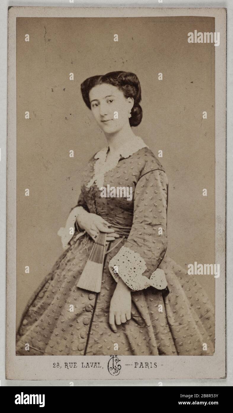 Didier Portrait of Rose (née Rose Marie Colin) (? -1870), (actress ...