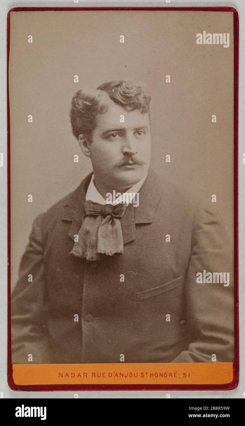 Portrait of Donval Raoul (actor) Portrait de Raoul Donval, acteur ...