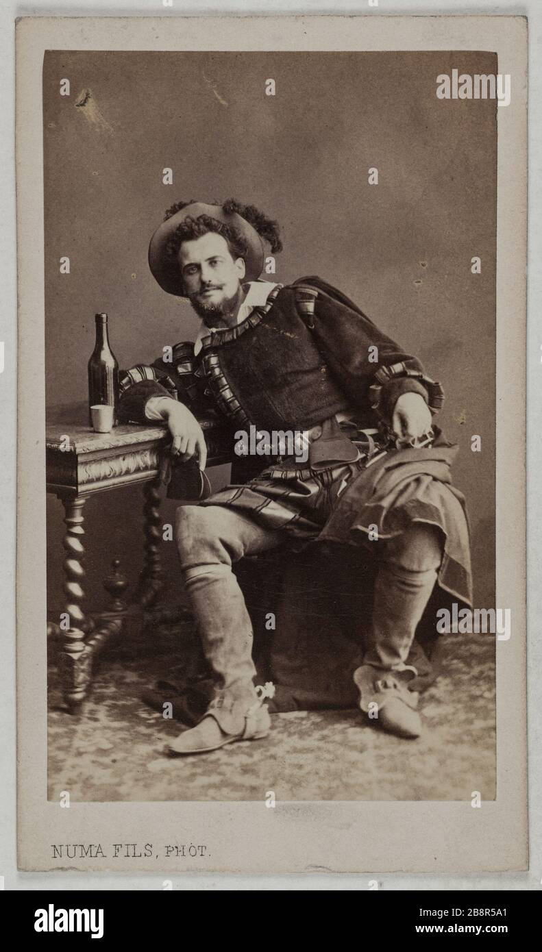 Portrait of Charles Donato Jacques Georges (1835-1901), (actor ...