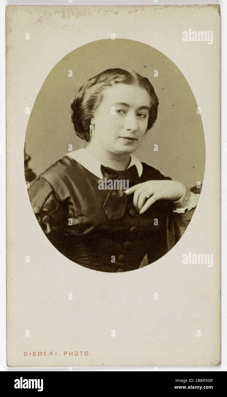 Portrait of Fanny Dubuisson (-to 1882) (actress) Portrait de Fanny ...