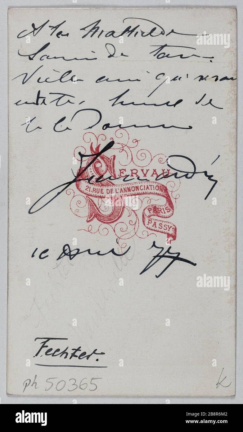 Portrait of Charles Albert Fechter, (1824-1879), (actor) Servau ...