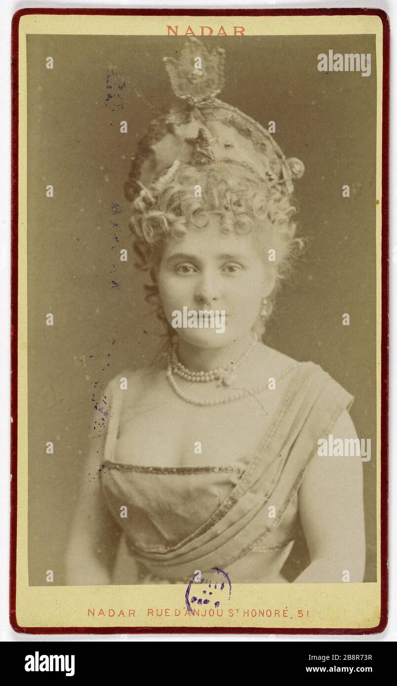 Portrait of Elise (actress Gaiety Theater and Renaissance) Portrait d ...